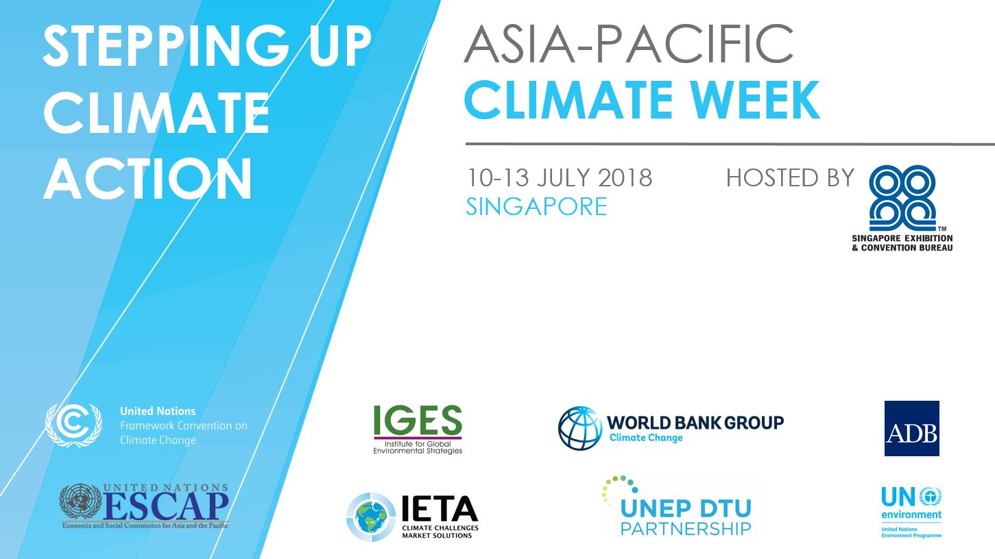 Asia Pacific Climate Week 2018 | UNFCCC