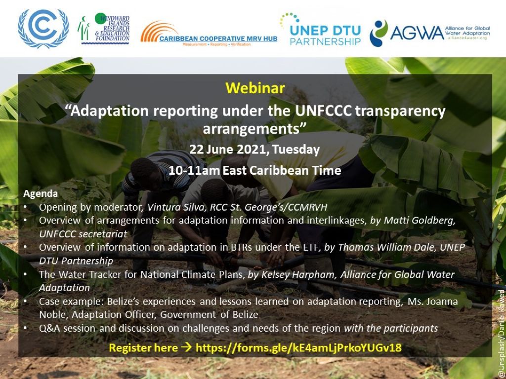 22 June 2021: Caribbean countries discuss adaptation reporting under ...