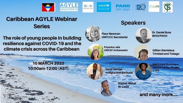 Youth Resilience Building in Focus at 2nd Caribbean AGYLE Webinar | UNFCCC
