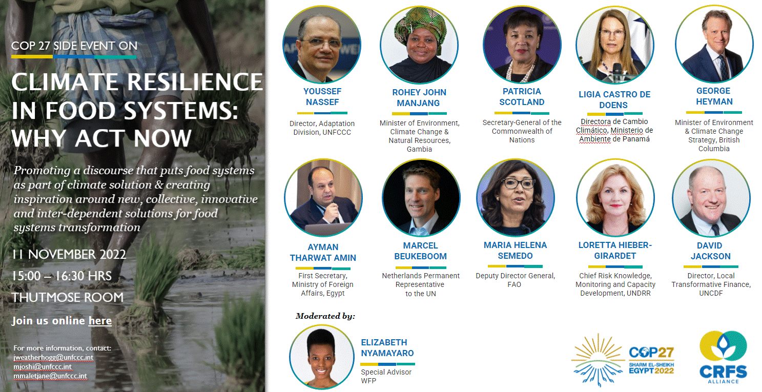 Climate Resilience in Food Systems: Why Act Now | UNFCCC