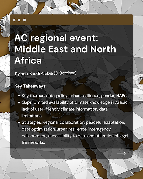 Adaptation Committee: Boosting region-wide coherence on adaptation | UNFCCC