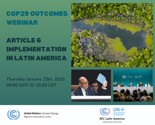 COP 29 Outcome Webinar: Article 6 Implementation in Latin America | UNFCCC